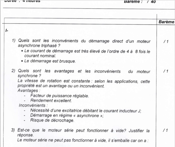 Fin de formation : ESA / TEMI - Electricité Industrielle