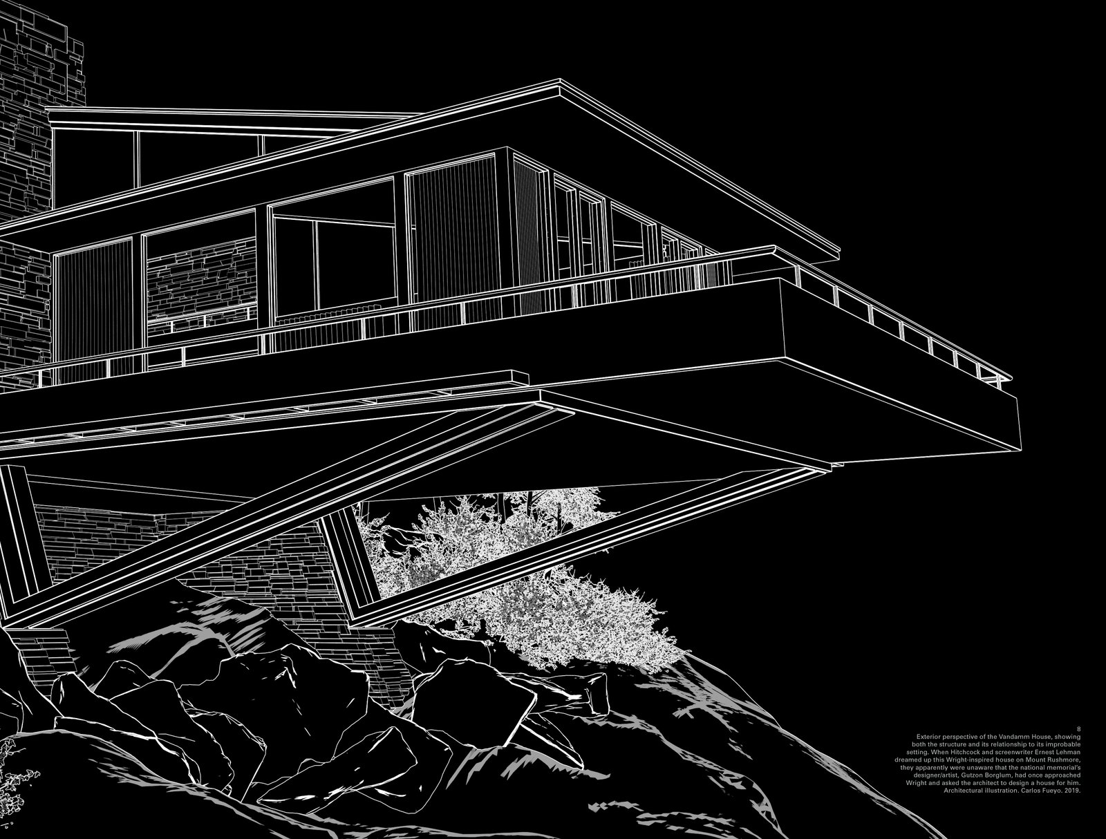 Radical homes and hideaways of movie villains