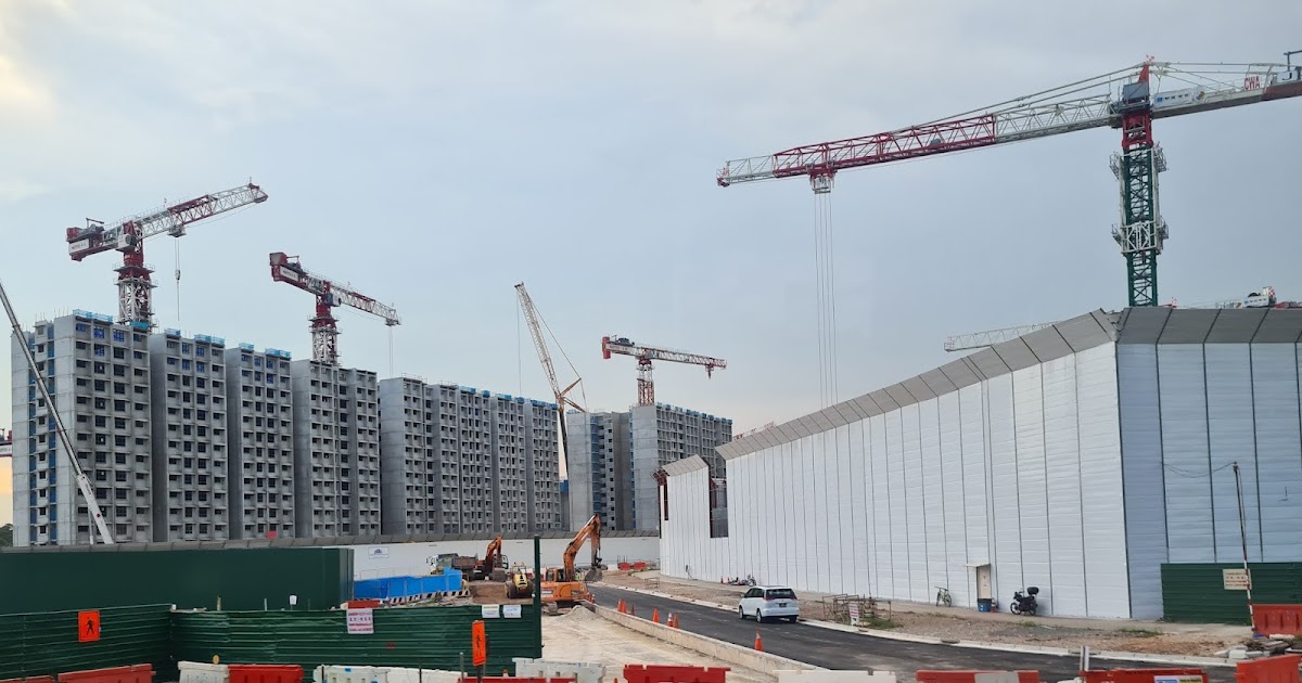 Jurong Region Line Construction: J108 Construction Update - Q3 2021