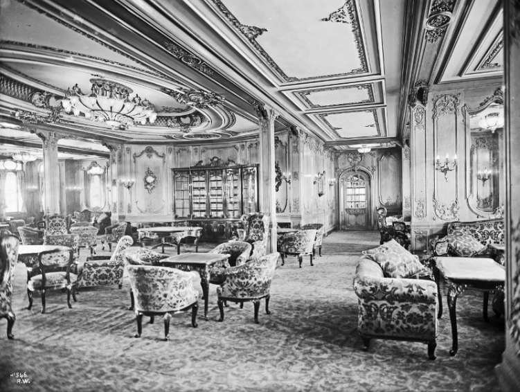 Interior Study: The Titanic | Titanic, Navio titanic, Illinois