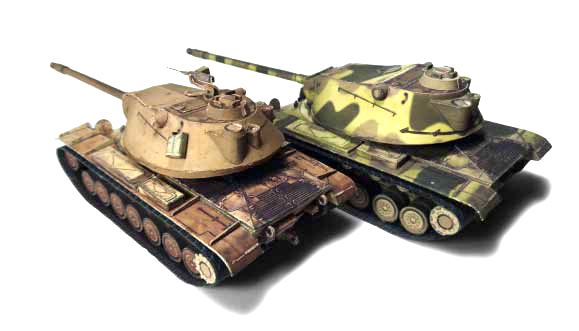 World Of Tanks : M103 Heavy Tank Paper Model | Paperized Crafts