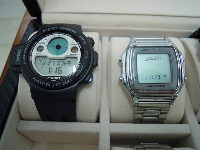 walikard: Casio Kiblat