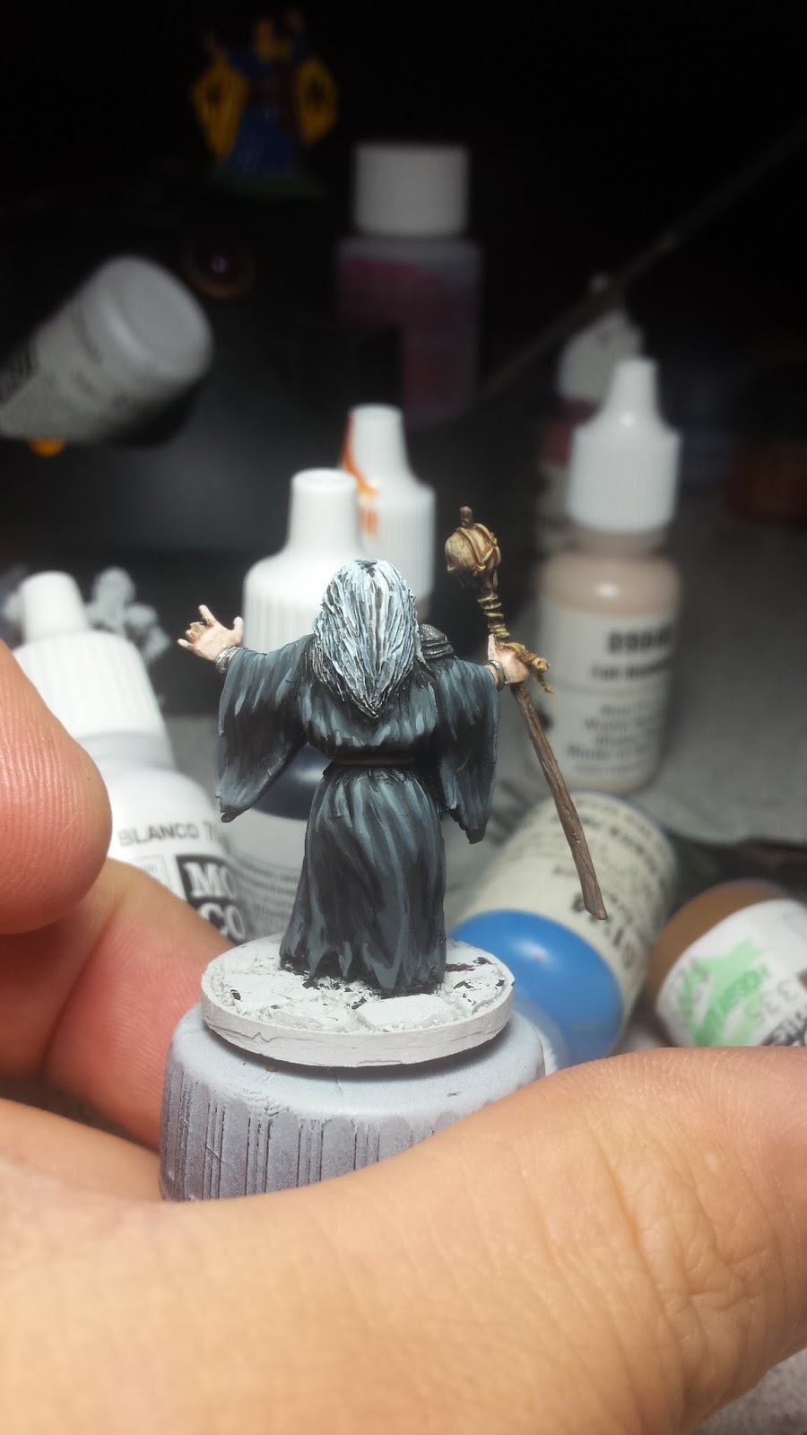 Brush Wizard: New Commission: Halaster Blackcloak and Sangalor