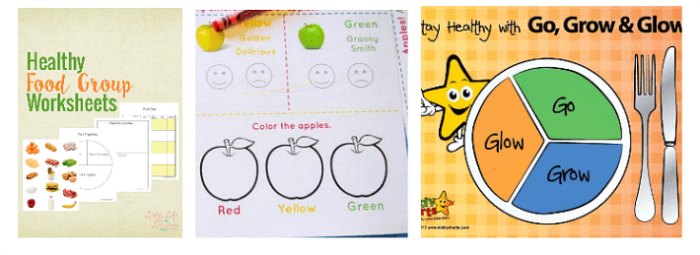 9 More Free Printables to Teach Healthy Eating | Sunny Day Family