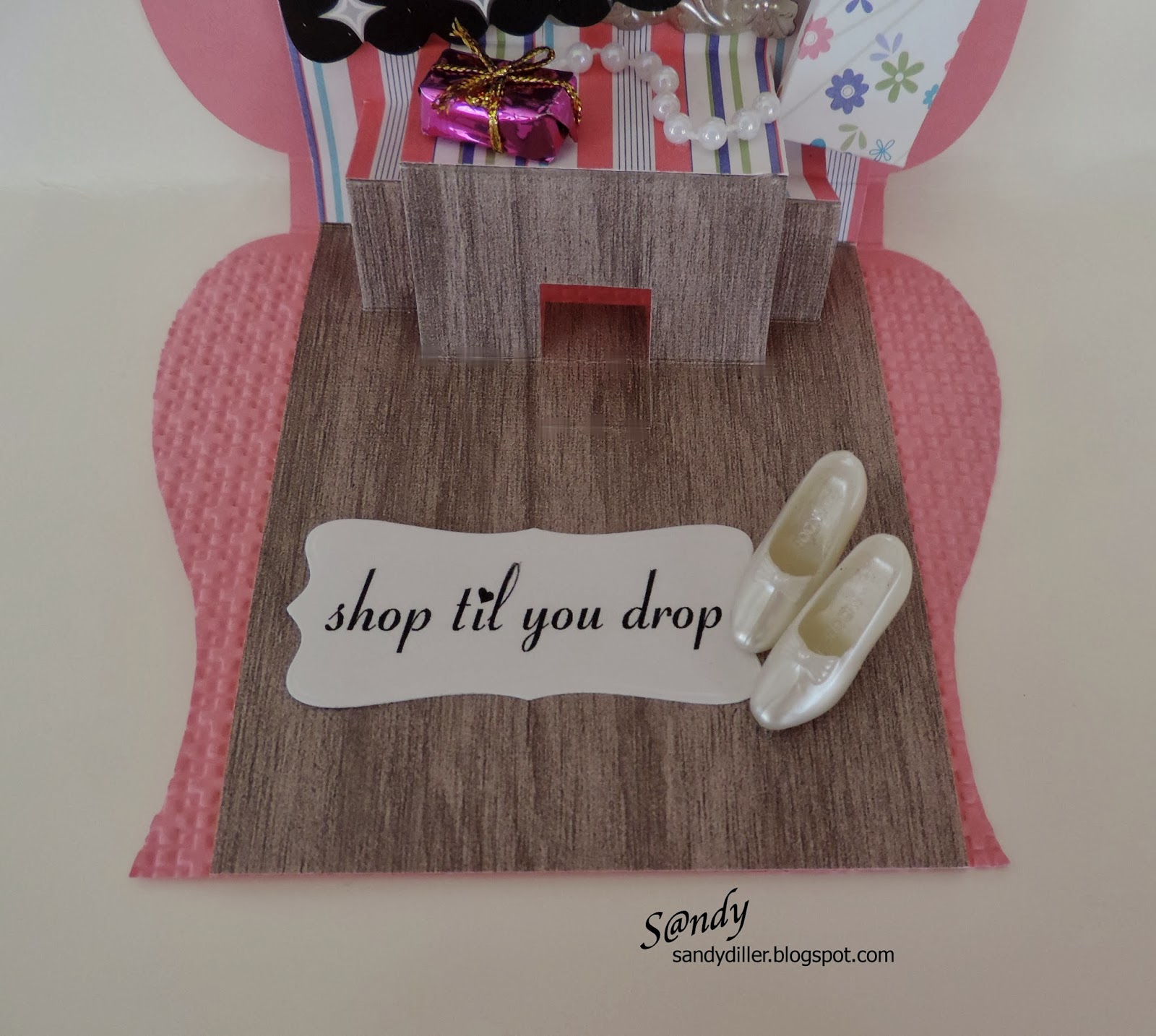 My "Crafty" Life on the Internet: Girly Gift Card