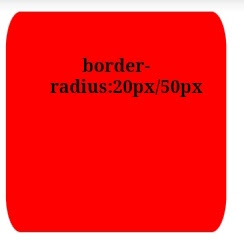 Design HTML elements in different shapes using CSS border-radius property.