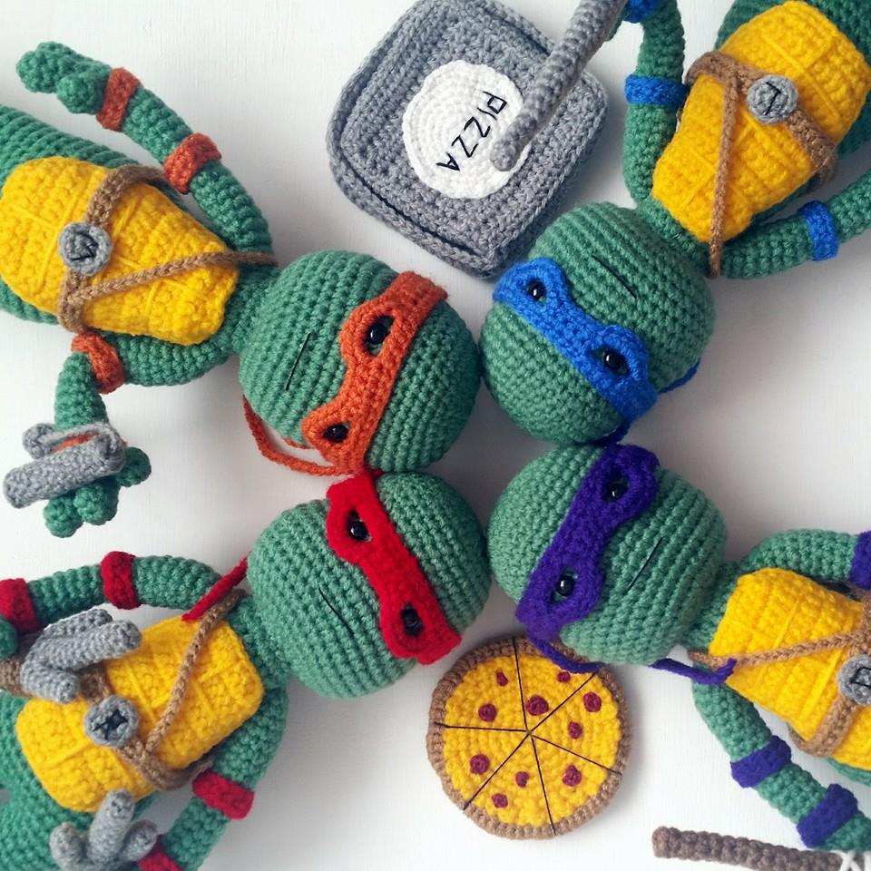 Ninja Turtle Mask Crochet Pattern