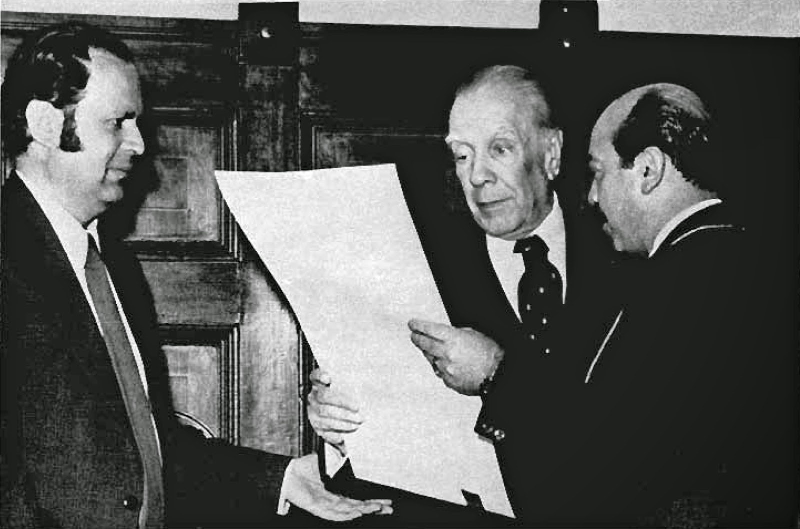 Meridion: Borges : sa veuve assure qu’il n'a pas obtenu le Nobel à ...