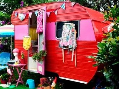 The Flying Tortoise: Cute And Colourful Caravans...