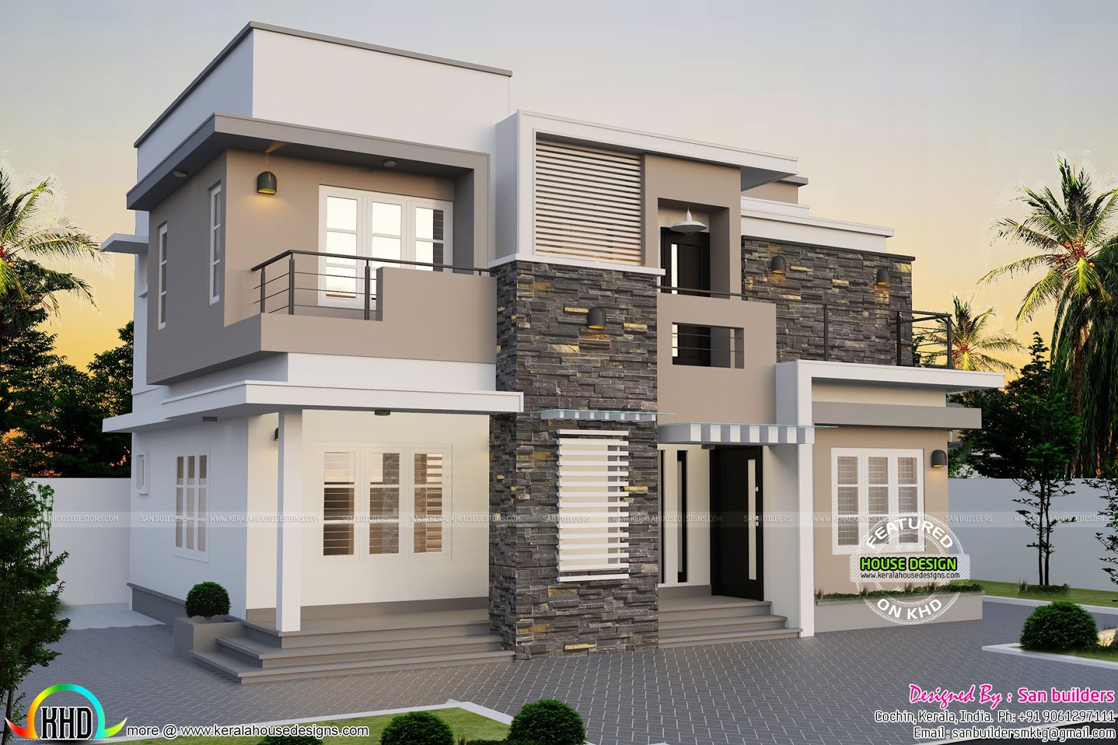 Modern Square House