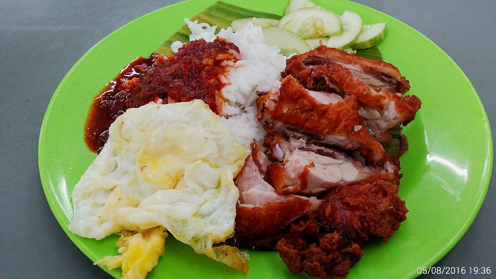 Foodie Camera: Nasi Kukus Ayam Goreng and Lin Chi Kang