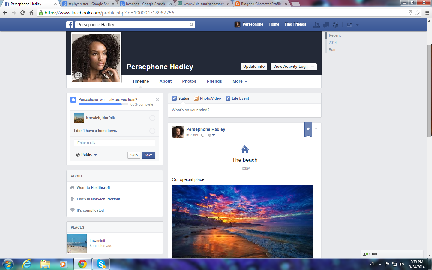 Character Profile: Sephy's Character Profile