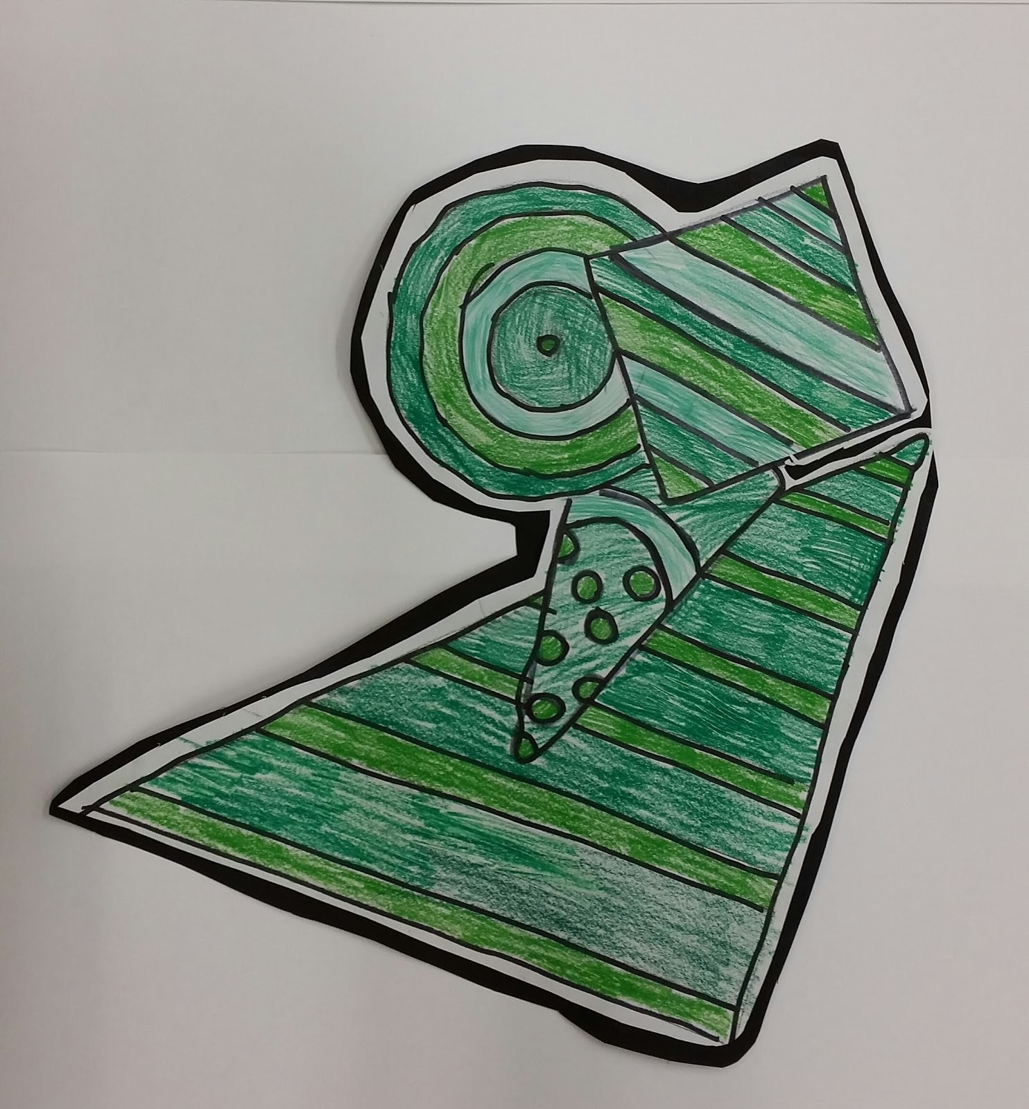 Crazy Busy Art Room: Irregular Polygons