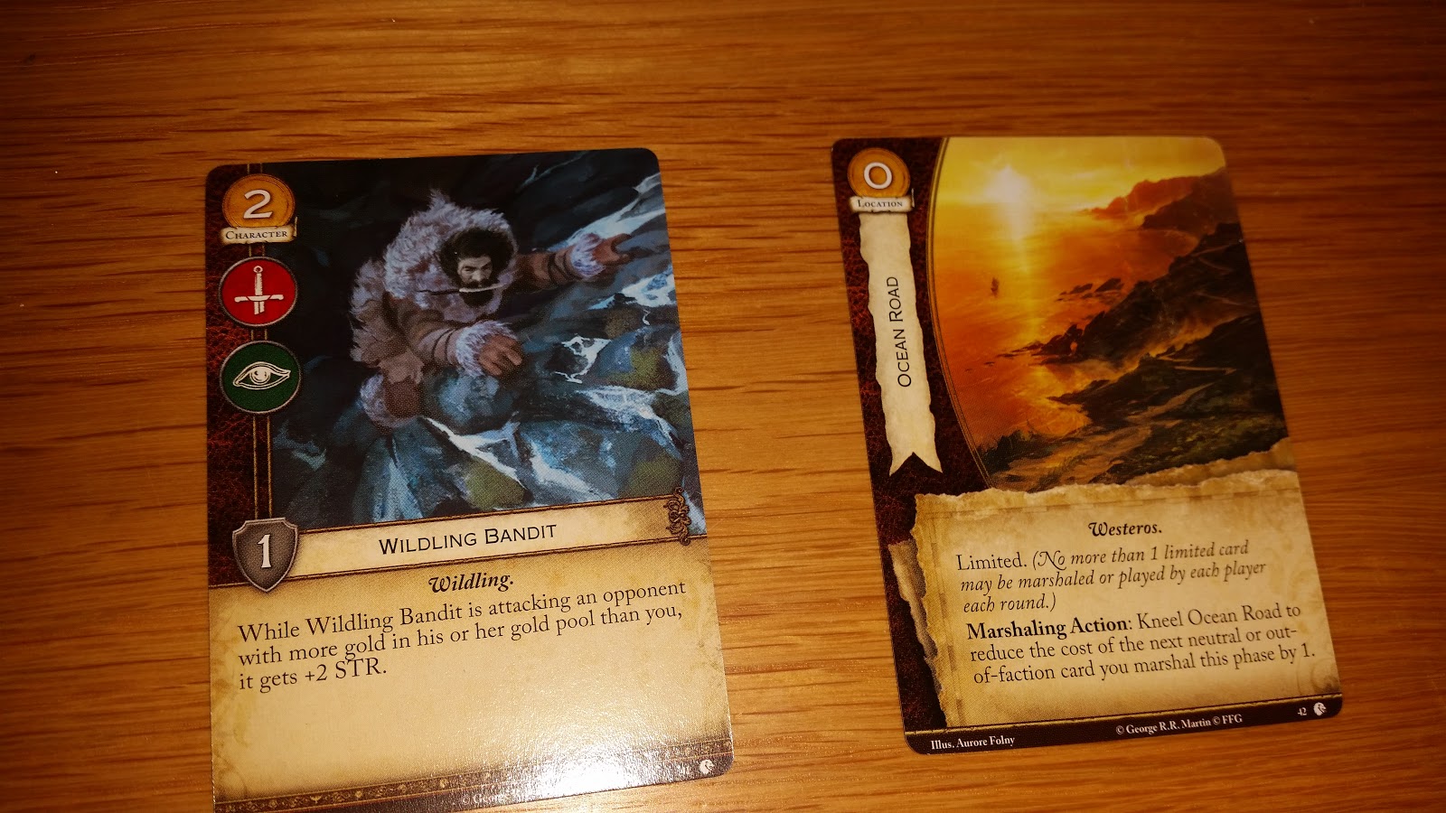A Game Of Thrones LCG Lions of Casterley Rock deluxe expansion unboxing ...