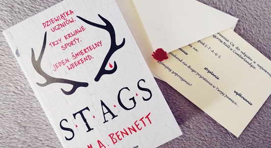 THIEVING BOOKS | Recenzje książek: "STAGS" M.A. Bennett