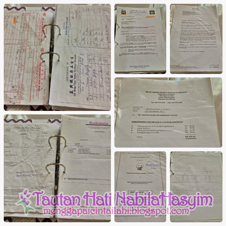 HOME BINDER : Pengurusan resit, bil utiliti, dan dokumen penting lain ...