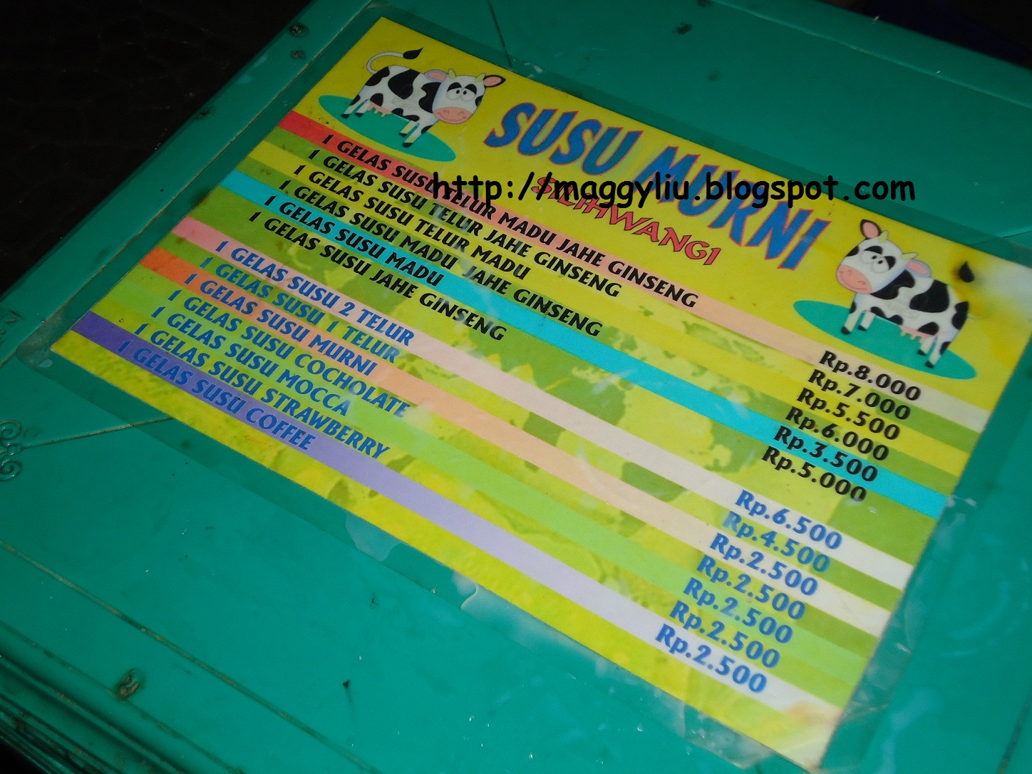 Diary Maggy Liu: Susu Murni Silihwangi - Bandung