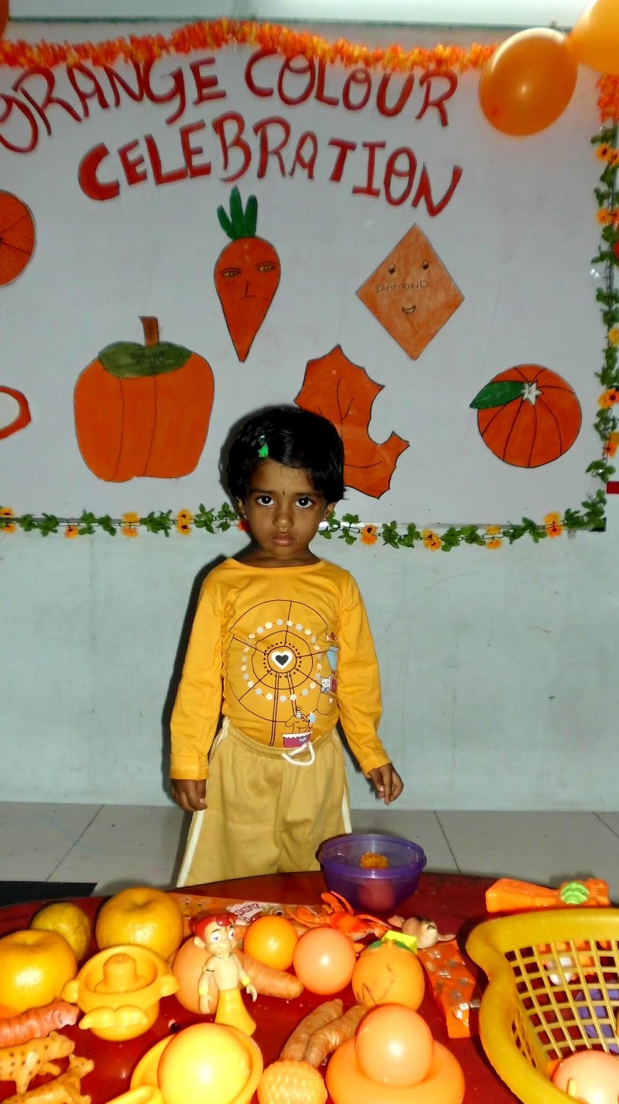 ORANGE COLOUR DAY CELEBRATION - PLAY GROUP & NURSERY | T.I.M.E KIDS PRE ...