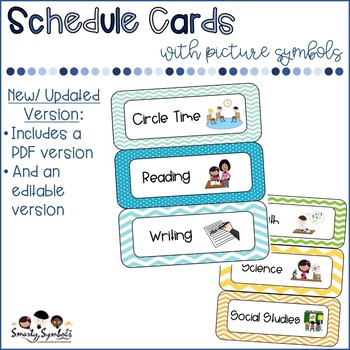 Little Miss Kim's Class: Classroom Schedule Labels/ Cards