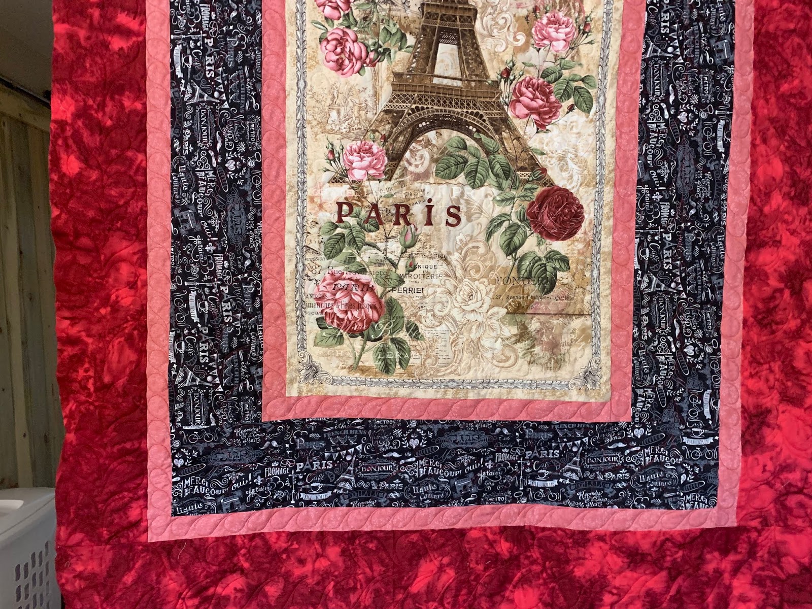 Ros-the-quilter, quilting is my sanity…….: Paris Quilt