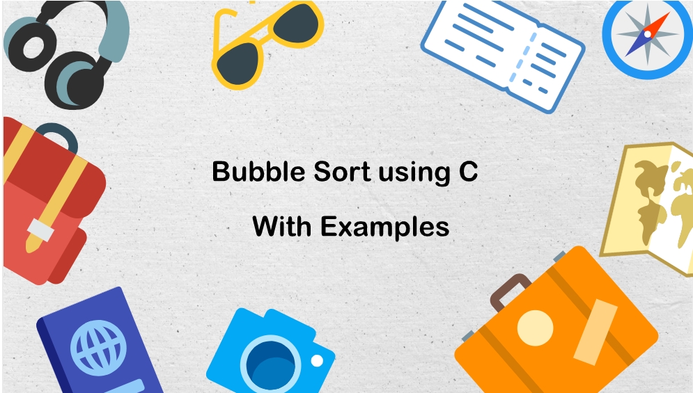 Bubble Sort Using C Skptricks 9663
