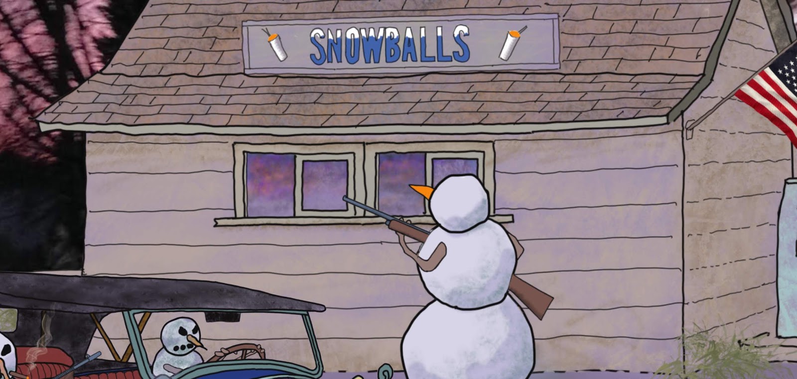 Wiley Purkey: Bad Snowman Book Progress