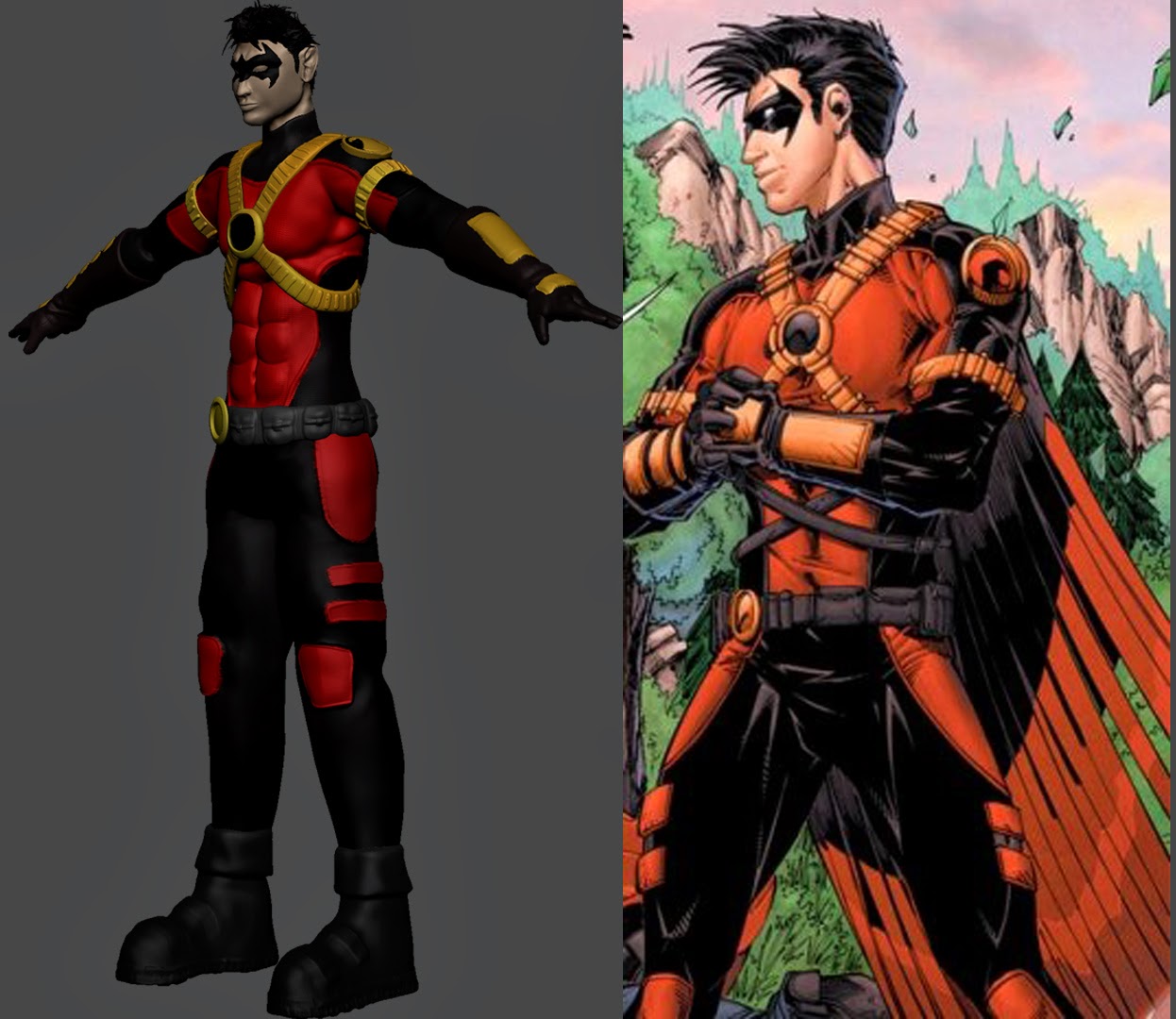 Daniel J Wiley's Portfolio: The Week: Red Robin DC Comics, ArenaNet ...