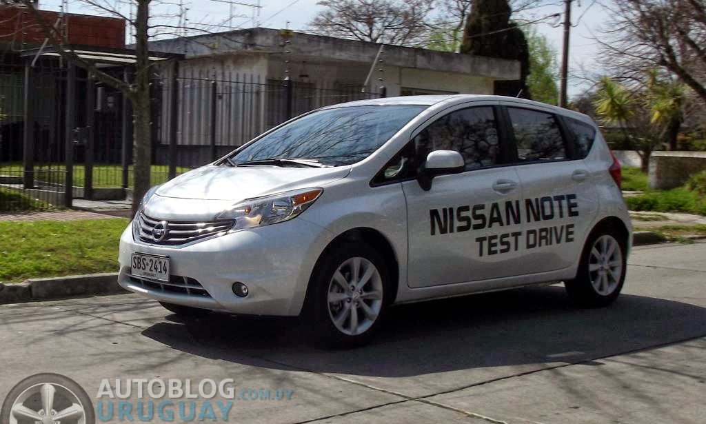 Prueba: Nissan Note Advance M/T (Parte 2) : Autoblog Uruguay | Autoblog ...