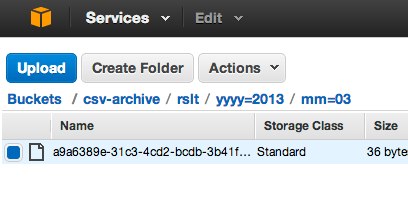memorycraft: EMRってなんじゃ？（HiveのDynamicPartitionでファイルを分割してS3に出力）