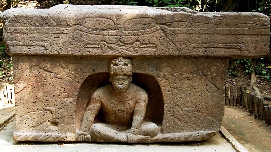 Olmec sculptures in the La Venta Museum, Mexico - Ancient Inquiries