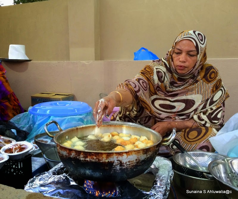 Food For Thought: 'Luquaimat' and Tea. A traditional Omani sweet at ...
