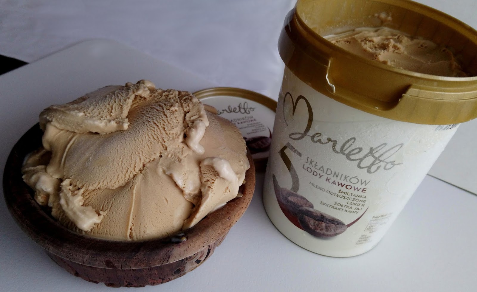 Chwile zasłodzenia: Marletto Lody Kawowe 5 składników