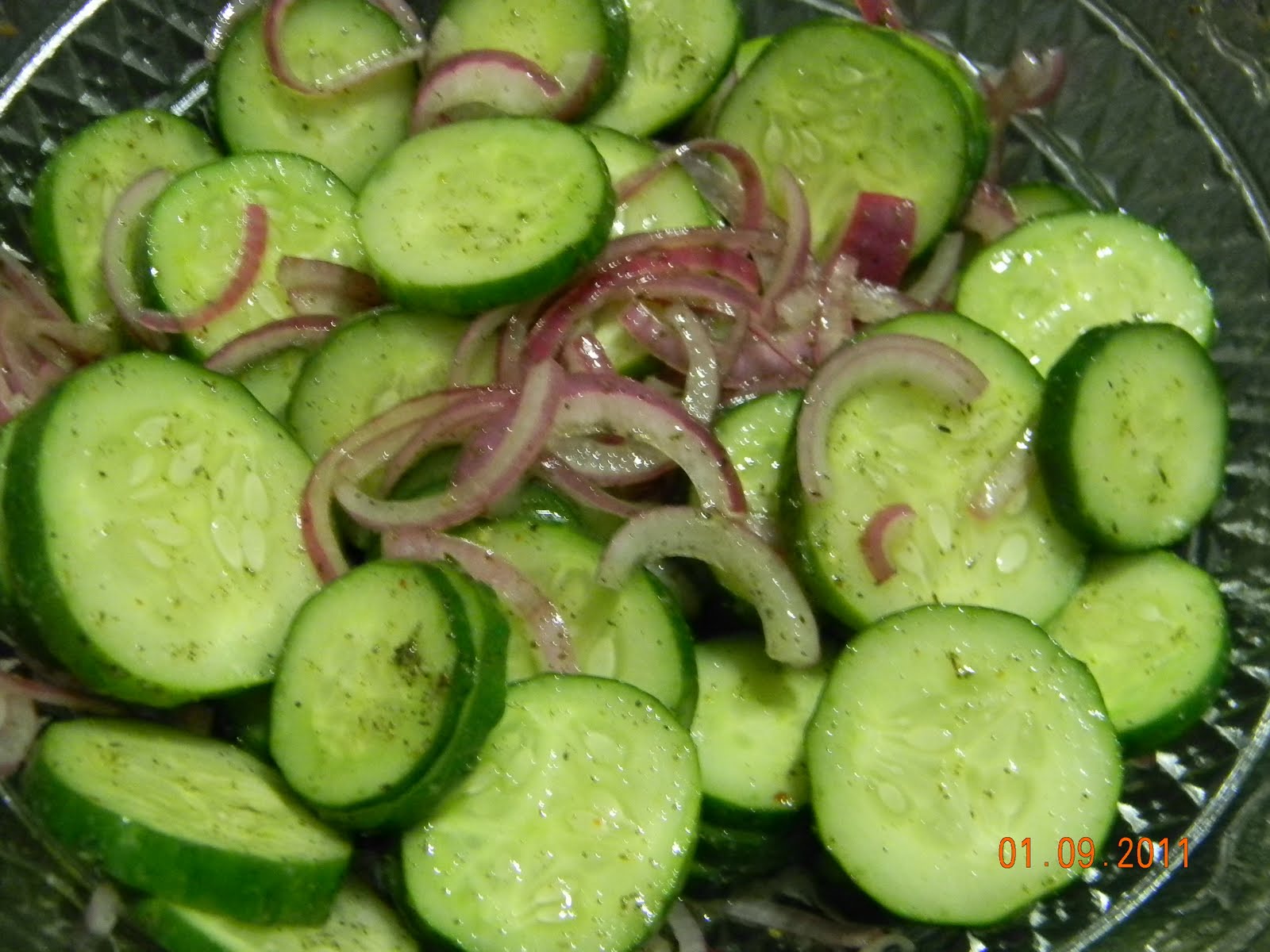 Marmite de Mary: Salade de concombre épicé