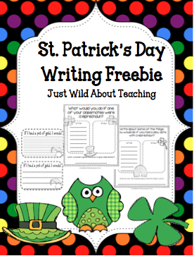 Just Wild About Teaching: Lucky St. Patrick's Day Freebie!