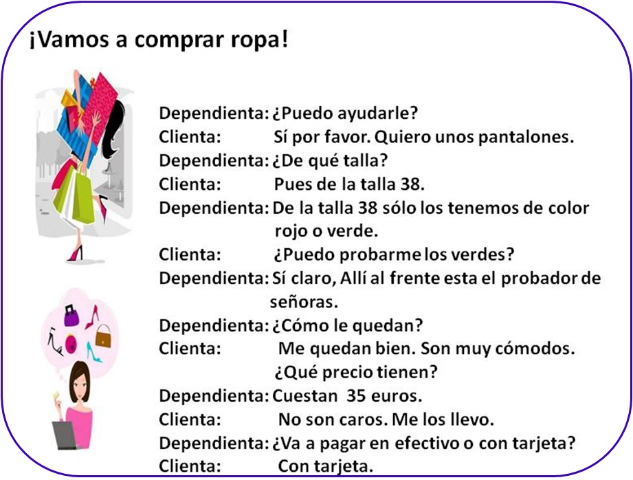 Trabandolenguas: Vamos de Compras