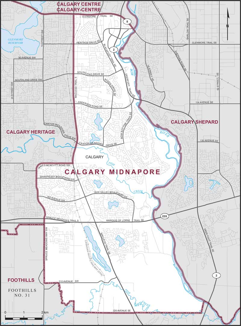 Canadian Federal Riding of the Day: Calgary Midnapore (Alberta) 48/338