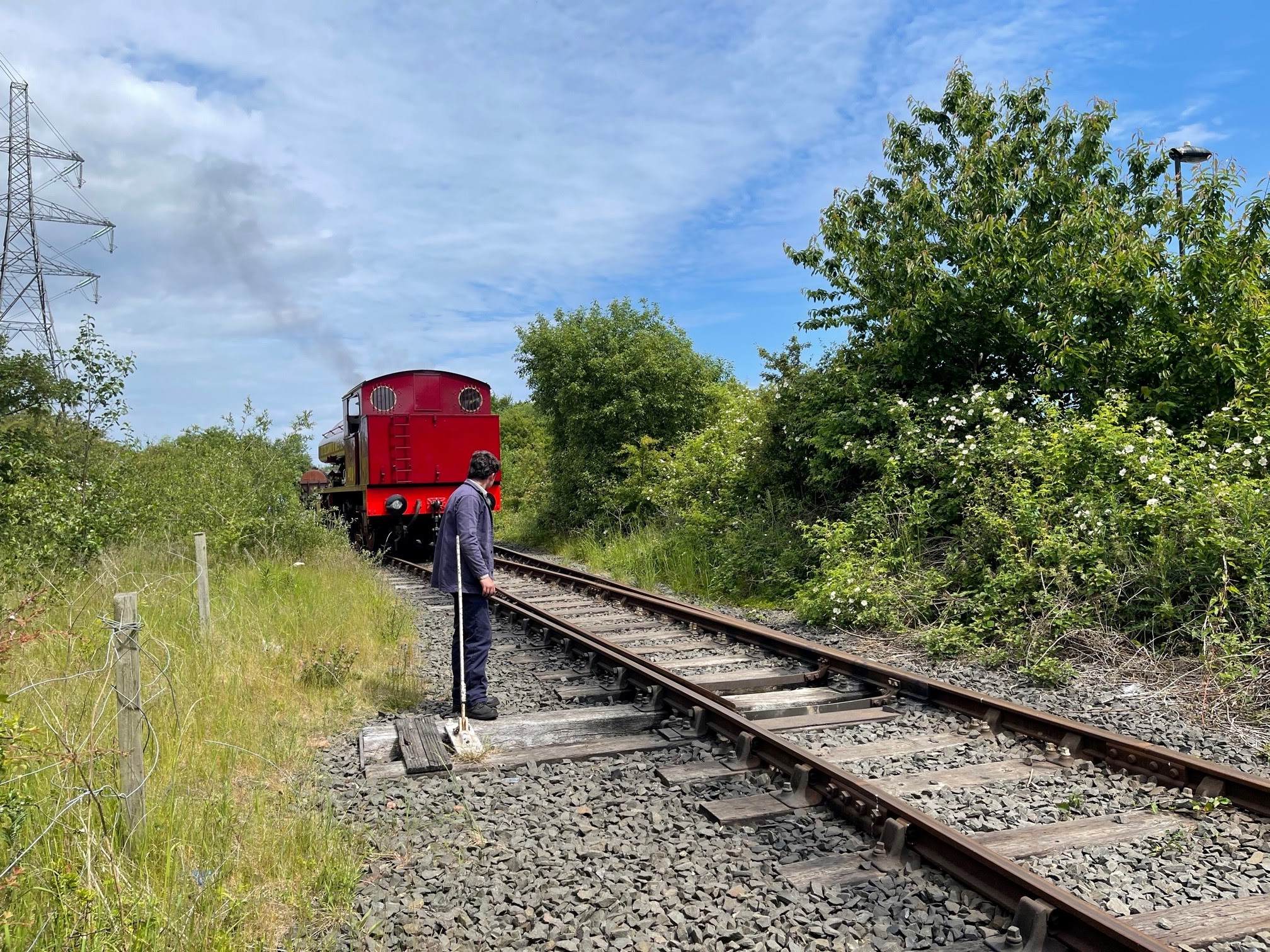 North Tyneside Steam Railway: Freight Guard training