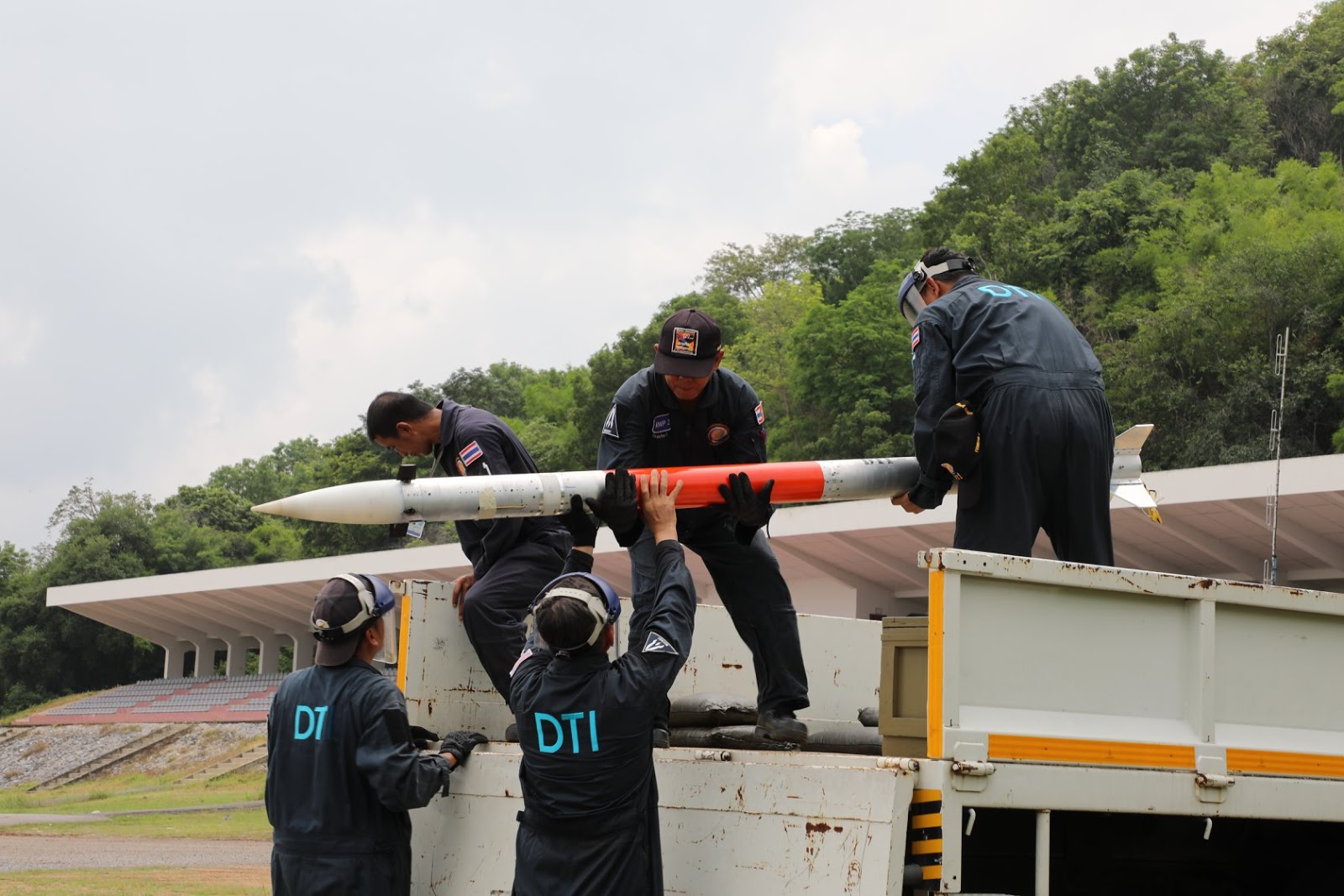 DEFENSE STUDIES: DTI Conducts Dynamic Test on D11A Guided Rocket