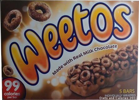 Weetabix Weetos Chocolate Cereal Bar – 99 calories