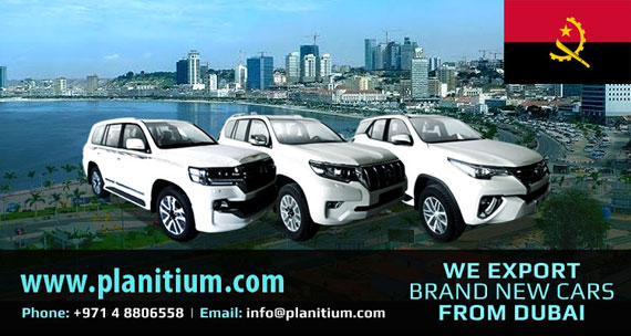 Planitium Car Exports Dubai: Cars export to Angola, Africa from Dubai, UAE