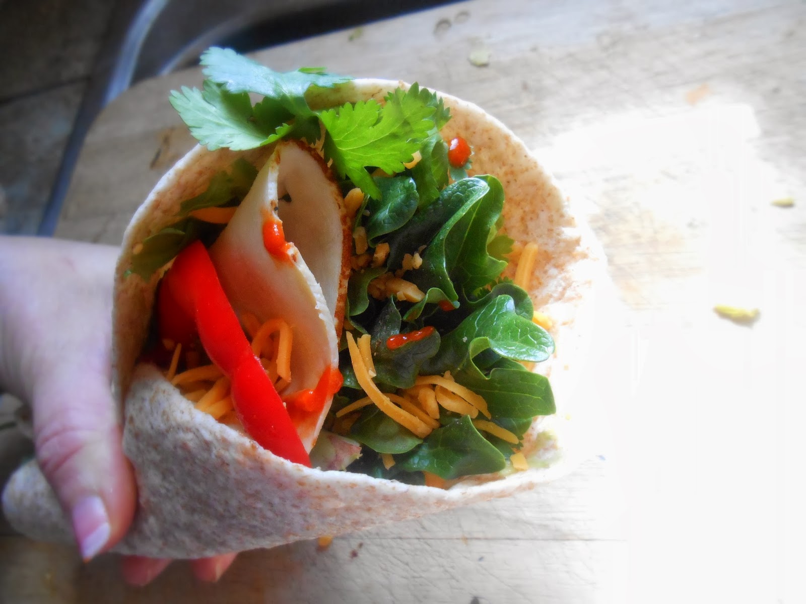 Game On Recipes, Tips, and Tricks: Southwest Spicy Whole Wheat Wrap