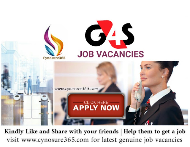 LATEST JOBS AT G4S - CYNOSURE365