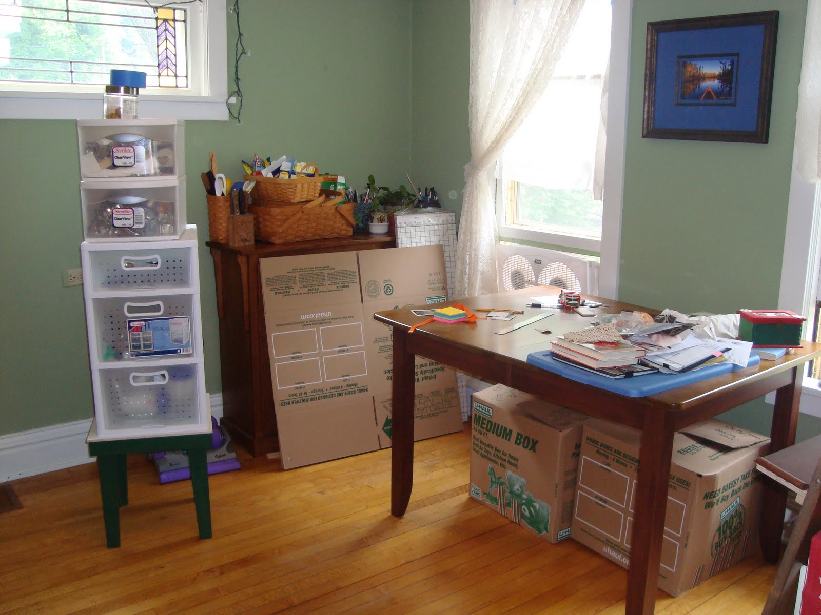 Our Addition!: Makeshift Kitchen