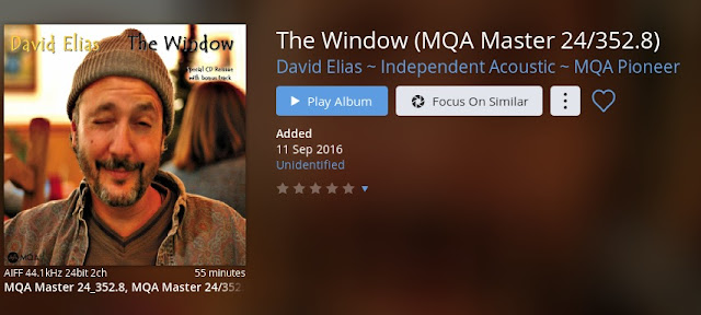 David Elias MQA music review – M & S | Ultimate High-Fidelity