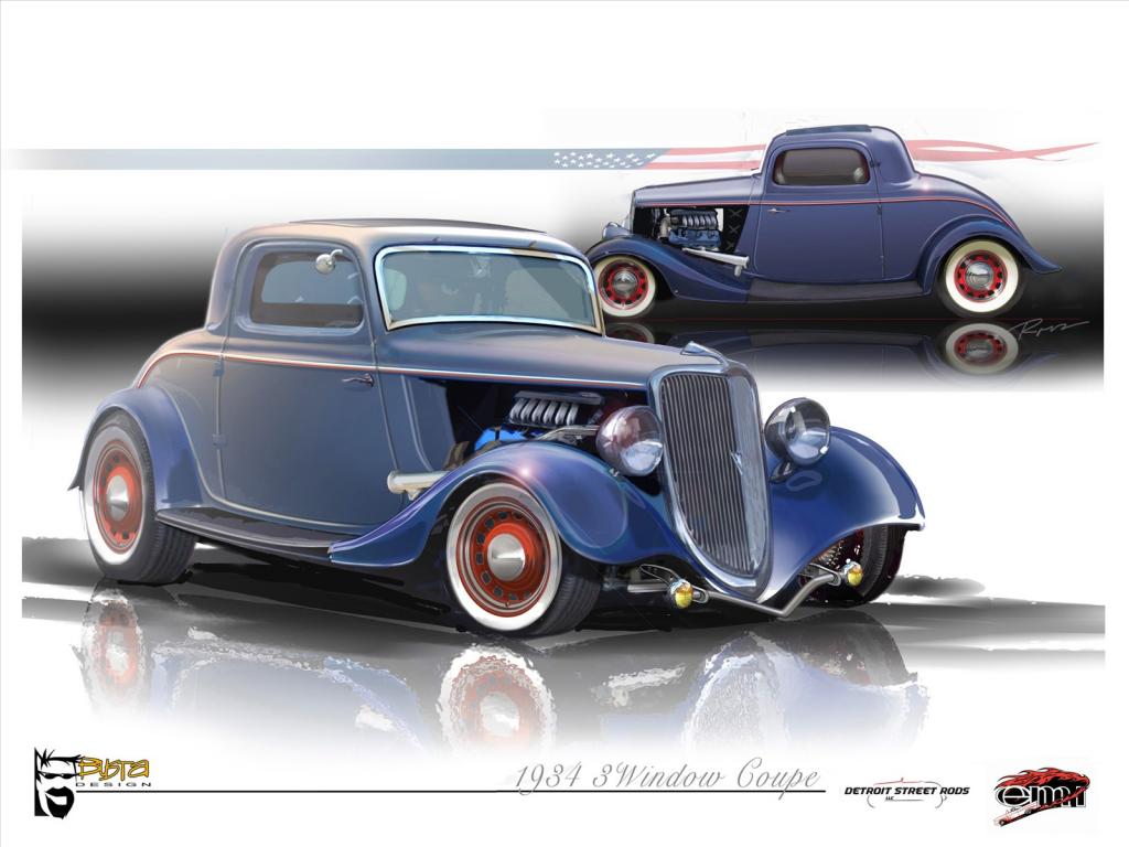 Net.Car.Show: 1934 Ferrari 3-Window Coupe Hot Rod wallpaper gallery
