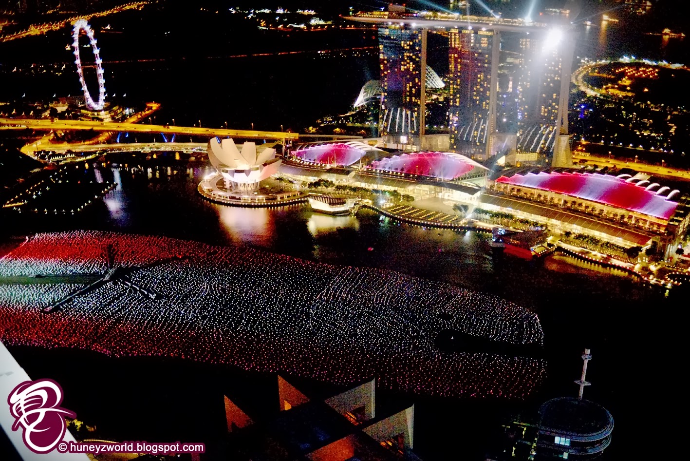 The Installation Of Wishing Spheres On Marina Bay Front ~ Huney'Z World