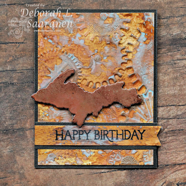 Dream in Color...: Copper Masculine Birthday Card