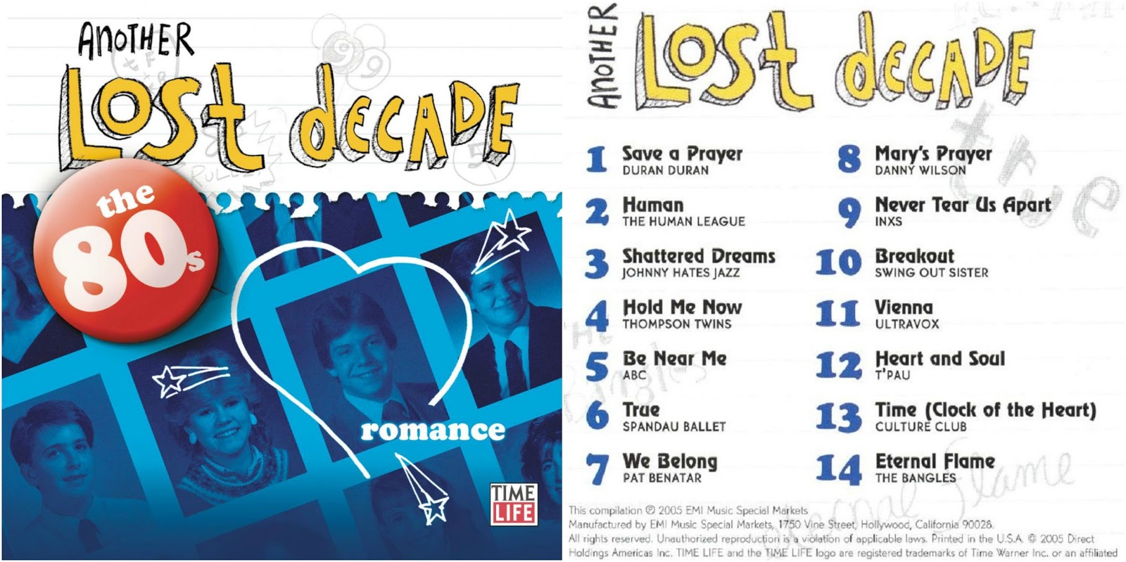 The Hideaway: Time-Life's ANOTHER LOST DECADE: THE 80's [2005-2006]