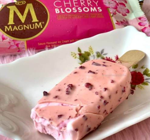 Magnum Cherry Blossoms is now available in the Philippines! - Kain Tayo