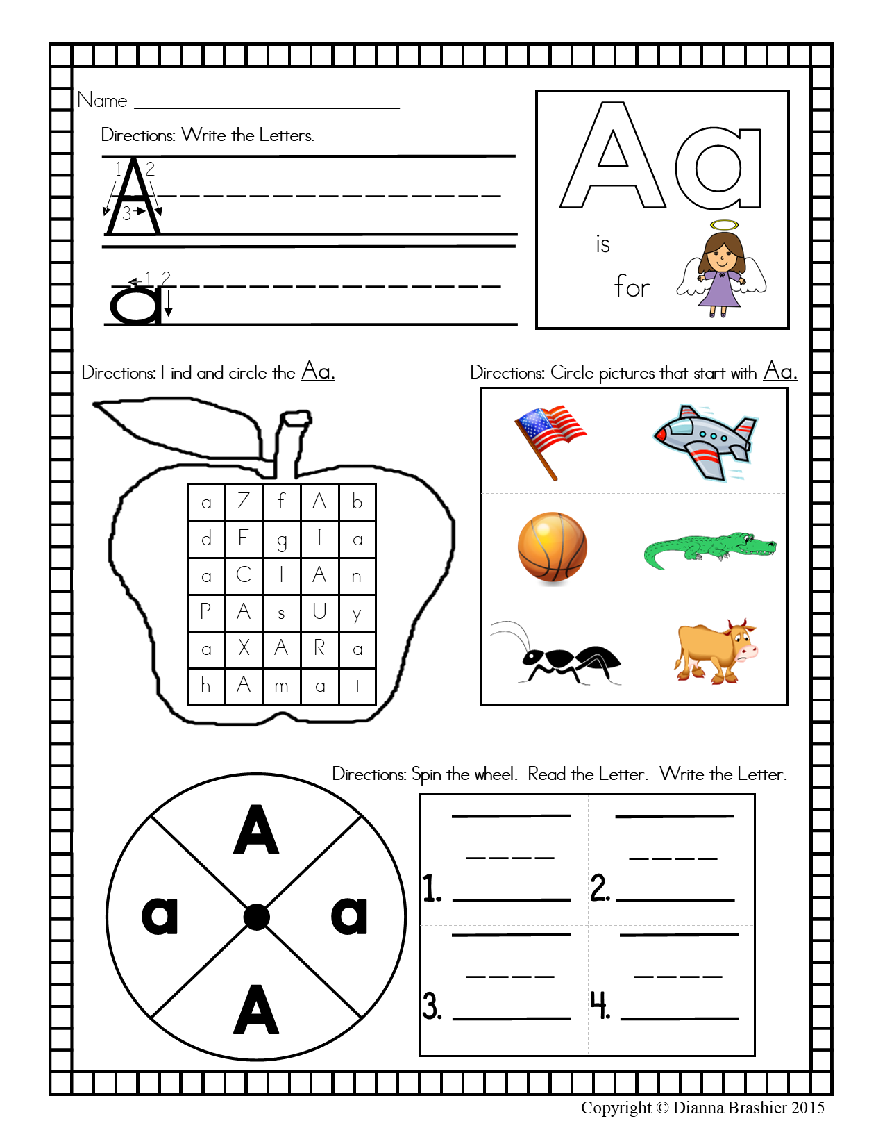 Teachers R US: Alphabet Christian Theme Flashcards, Handwriting ...
